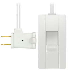 Leviton TBL03-10W Tabletop Slide Control Lamp Dimmer, 300-Watt, White ...