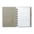 Martha Stewart Junior Discbound Notebook with Pocket, Ivory Pages, Soft ...