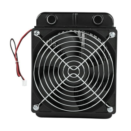 2PIN CPU Heat Row Radiator With Fan, CPU Radiator Fan, 18 Tubes ...
