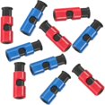 10 Pack Squeeze and Lock Bread Bag Clips for Food Storage, Plastic Bag ...
