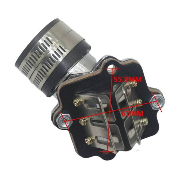 Intake Manifold With Reed Valves For 2 Stroke 49cc 50cc Yamaha Jog ...