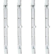 100W Halogen Light Bulb, 120V, J Type T3 R7S, Double Ended 78mm, 3.13 ...