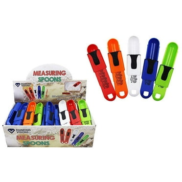 Prepworks Snap Fit Measuring Spoons Set (5 Pieces), Assorted Colors ...