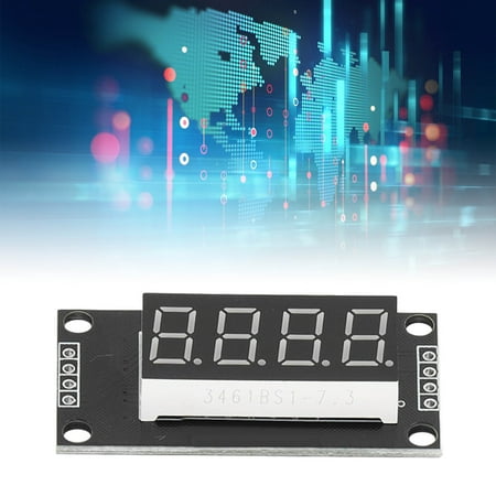 Demonsen Digital Display Module LED Tube 0.36in Screen 4 Digit 7 ...