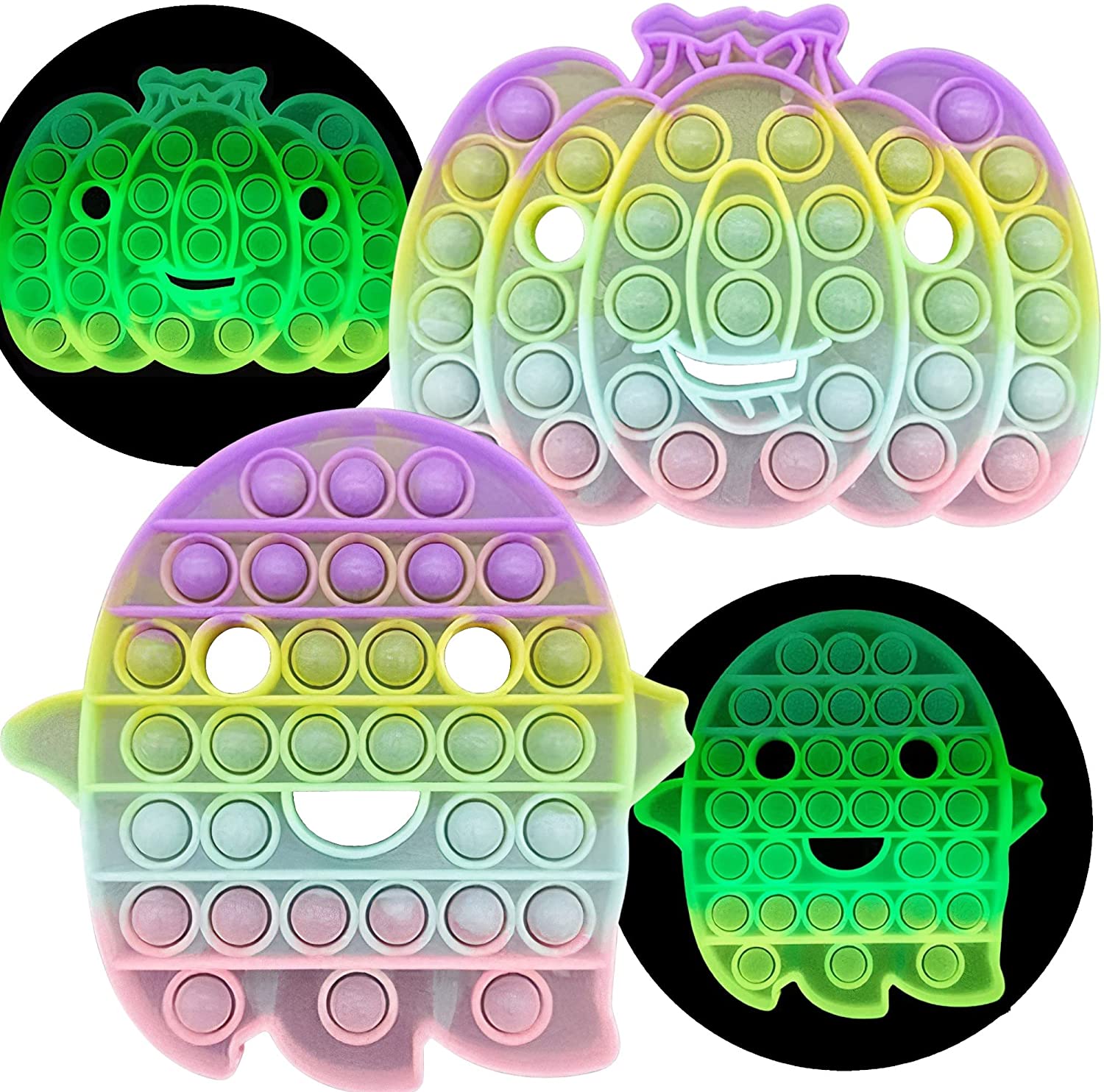 Toys & Games Toys 6 Strawberry Popit glow in the dark pop it etna.com.pe