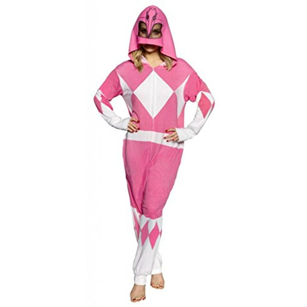 Power Rangers - Power Rangers Ranger Adult One Piece Pajama Union Suit ...