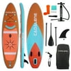 PROMARINE 10' Wide Inflatable SUP with Adjustable Paddle, Carry Bag ...