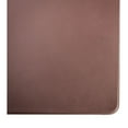 Chocolate Brown Leather 30 x 19 Desk Mat without Rails - Walmart.com