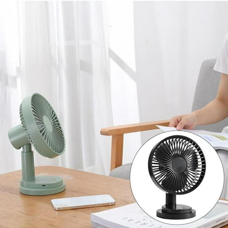 90 degree Auto Oscillating Fan, 4 Speeds Compact for Bedroom Travel ...