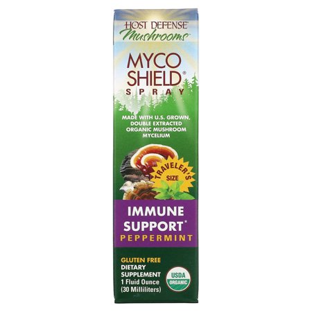 Fungi Perfecti, Host Defense Mushrooms, Myco Shield Spray, Immune ...