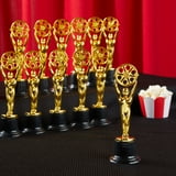 12-Pack Mini Trophies, Fake Plastic Film Movie Theater Statues for Kids ...