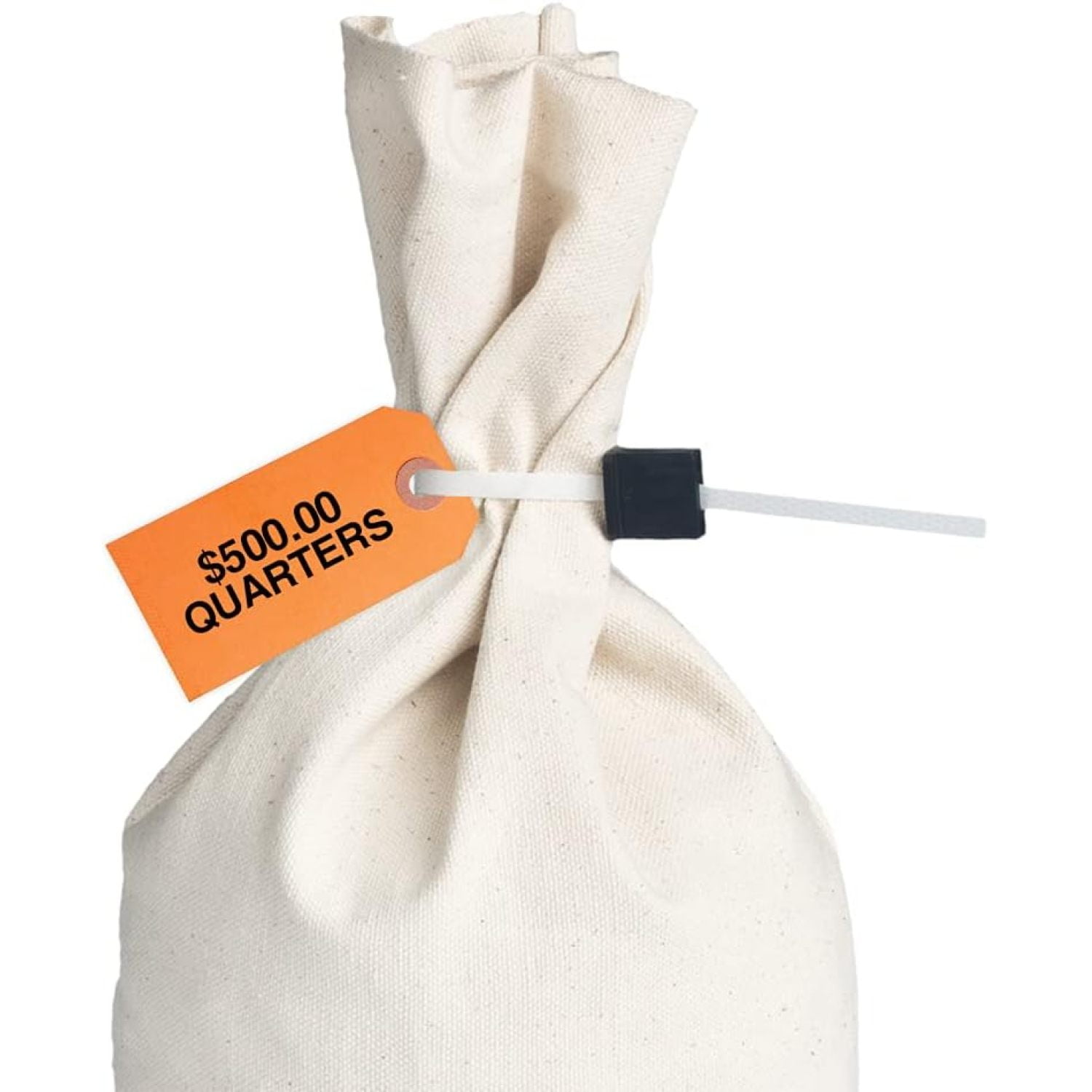 $500 Quarters - Coin Bag Label - Color-Coded - Hang - Pack of 1000 ...