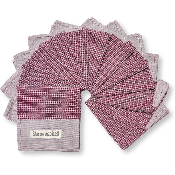 Premium 100% Cotton Classic Kitchen Dish Cloths, Room Essentials ...