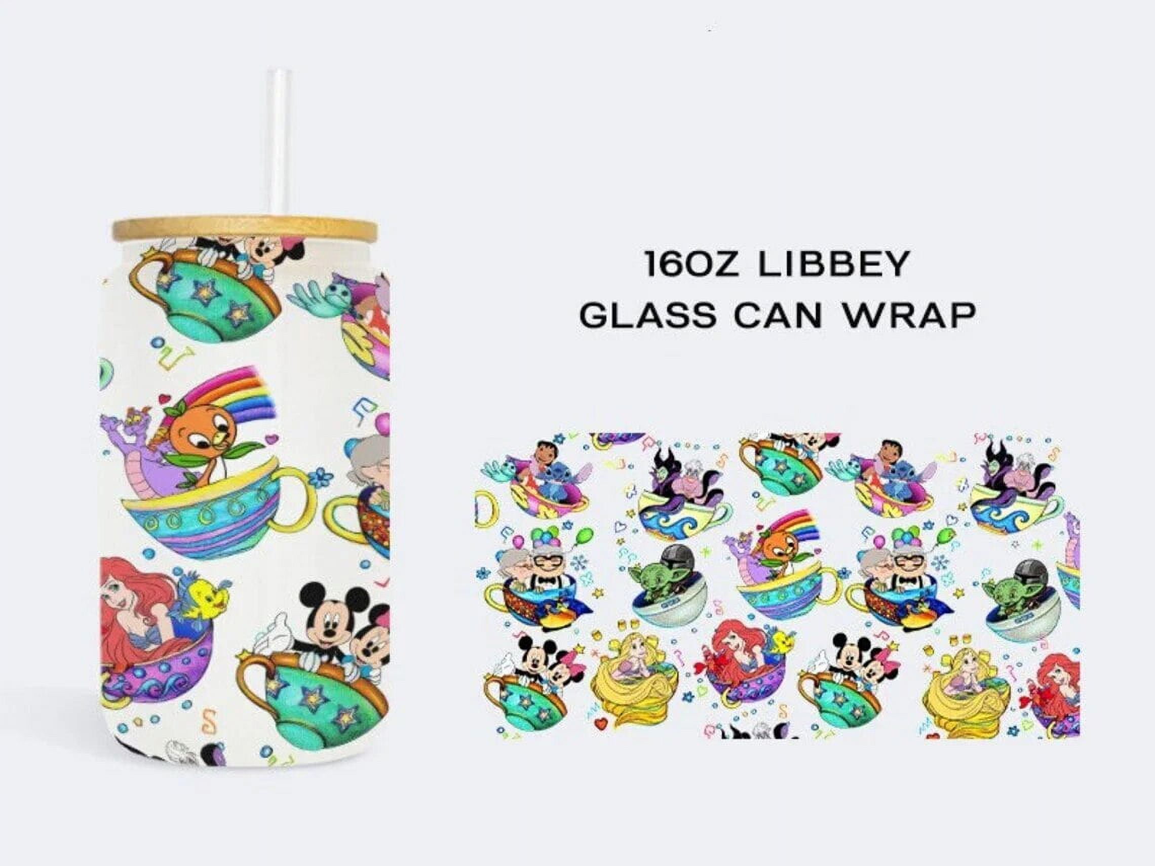 Mickey Mouse Disney Design 3D UV DTF Cup Wrap Transfers Pegatinas ...