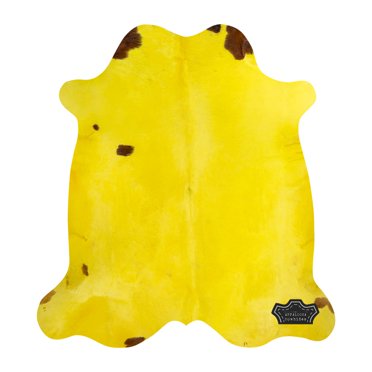 Free Shipping! 100% Genuine Leather Cowhide Rug with Tiger Print ...