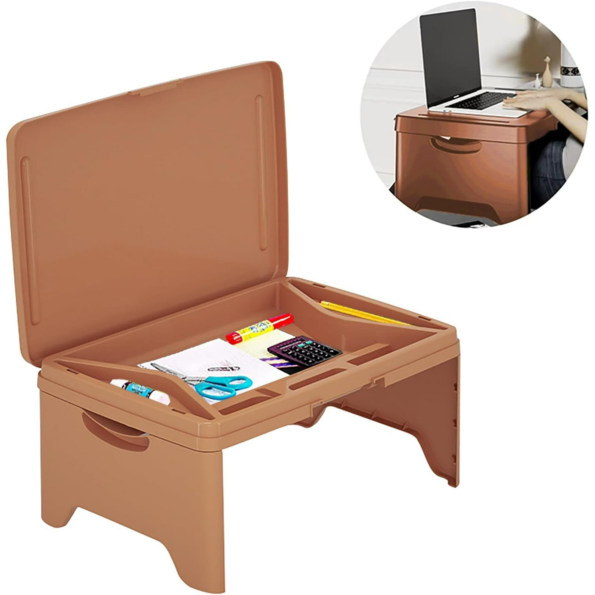 Click here for Siabc-Folding Lap Desk For Bed With Compartments S... prices