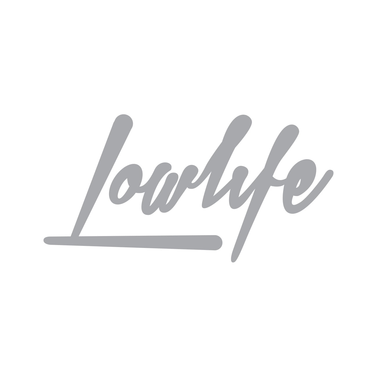 Lowlife Sticker Decal Die Cut - Self Adhesive Vinyl - Weatherproof ...