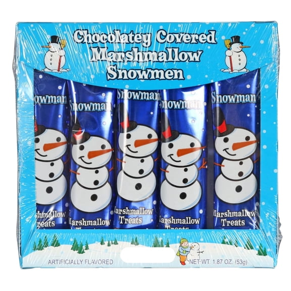 PEEPS Holiday Food: Marshmallow Snowmen, Christmas Candy, 3 Count (1.5 ...