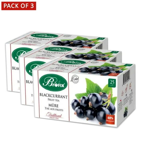 Biofix Classic Blackcurrant tea 50g (Pack of 3) | Walmart Canada