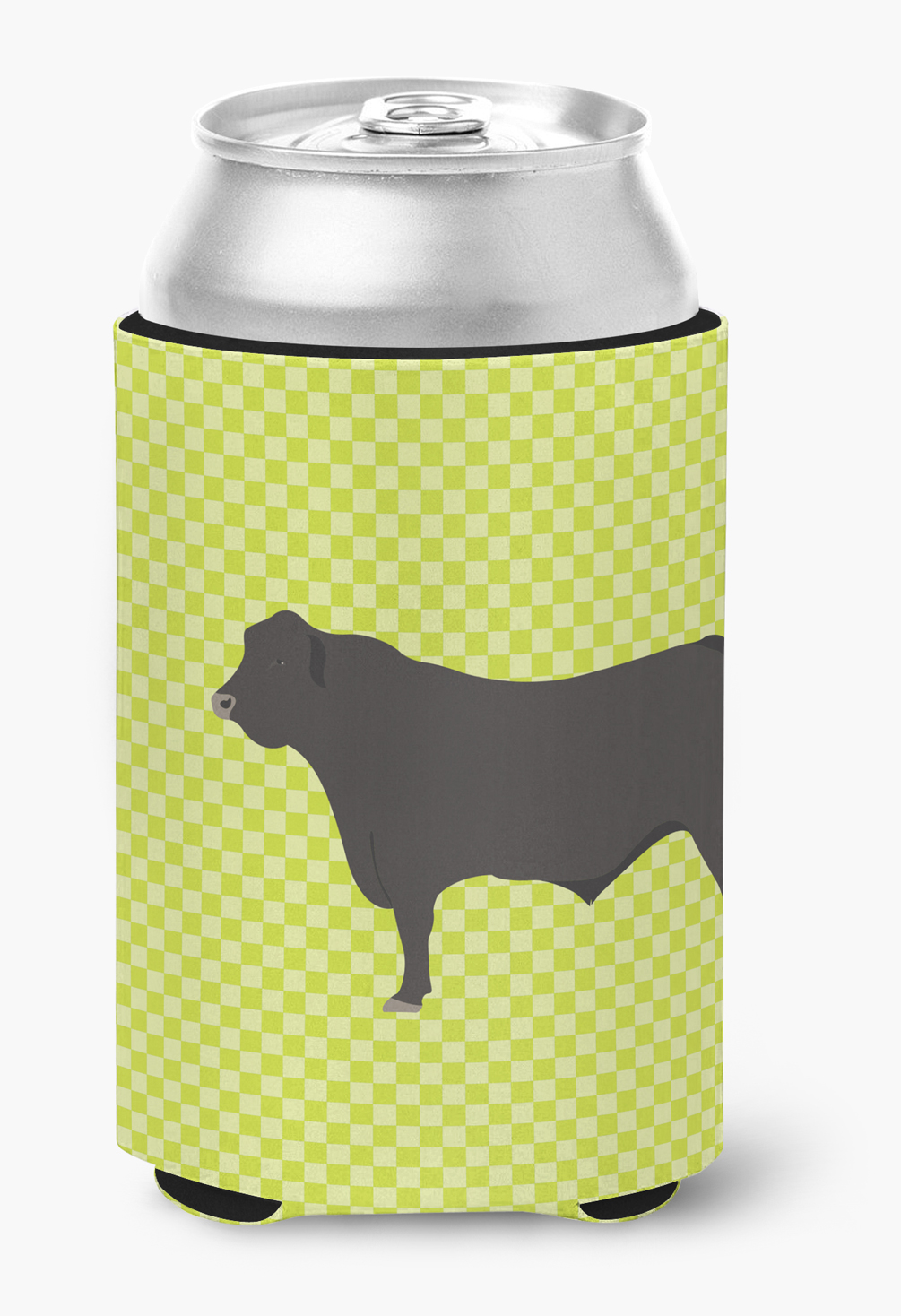 Black Angus Cow Green Can or Bottle Hugger - Walmart.com