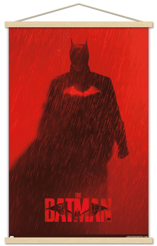 DC Comics Movie The Batman - Batman Teaser One Sheet Wall Poster with ...