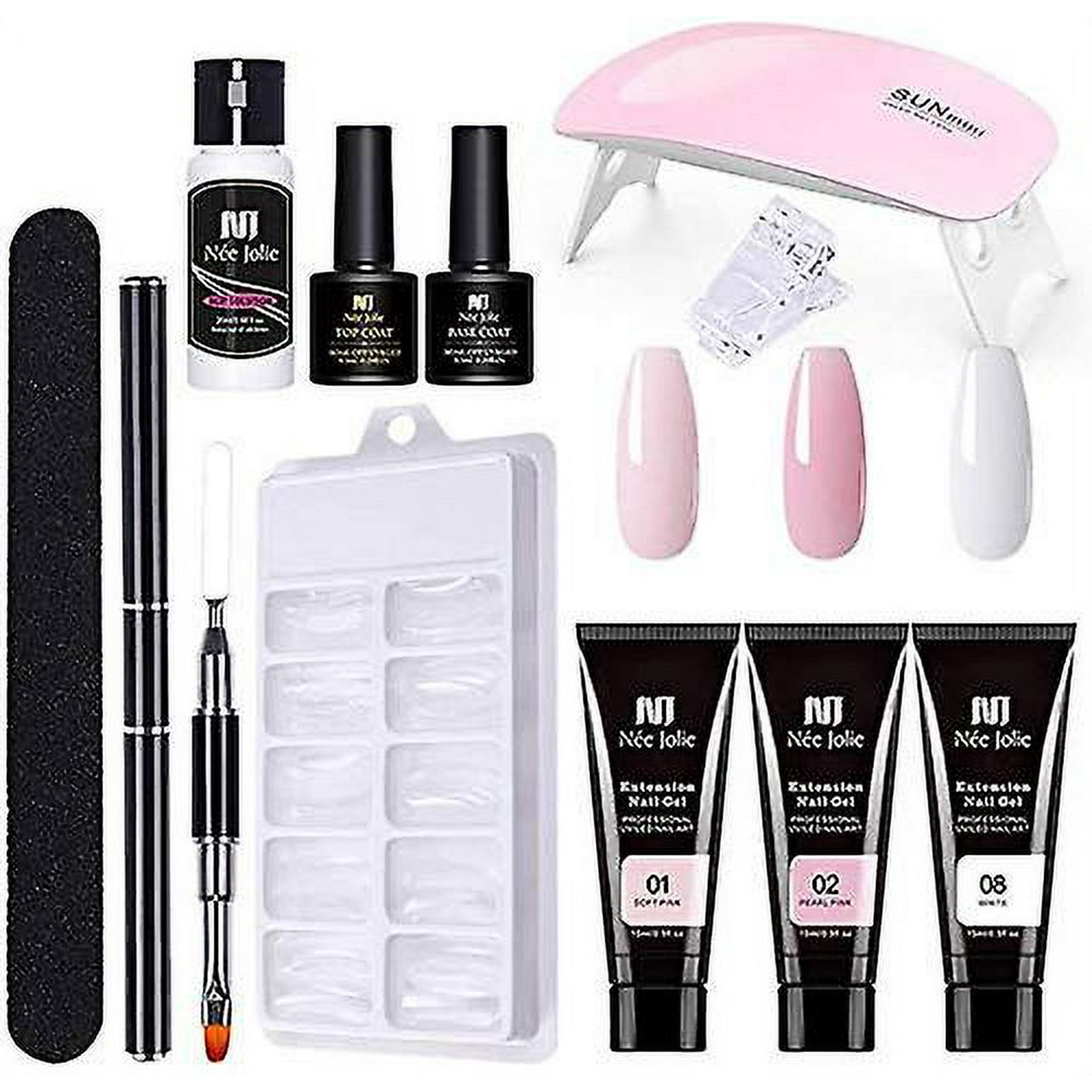 Click here for Starter Kit Gel Nail Polish Kit With U V Light - Q... prices