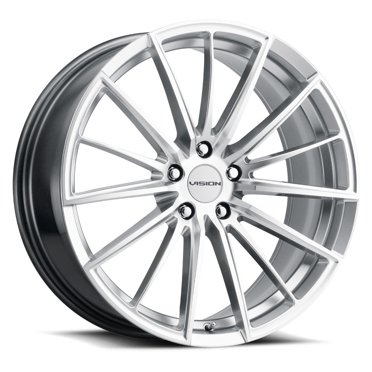 16x7 Vision 426H Cross Chrome Wheel 5x4.5/5x120 (38mm) - Walmart.com