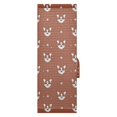 Animal Dog Color Tile Pattern Door Curtain Sheer Privacy Light ...