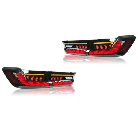 Rear Brake Lamp, LED Tail Lights Start Up Animation Multipurpose ABS ...