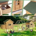 Large, Predator-Proof Chicken Coop for 8 Chickens with Metal Windows ...