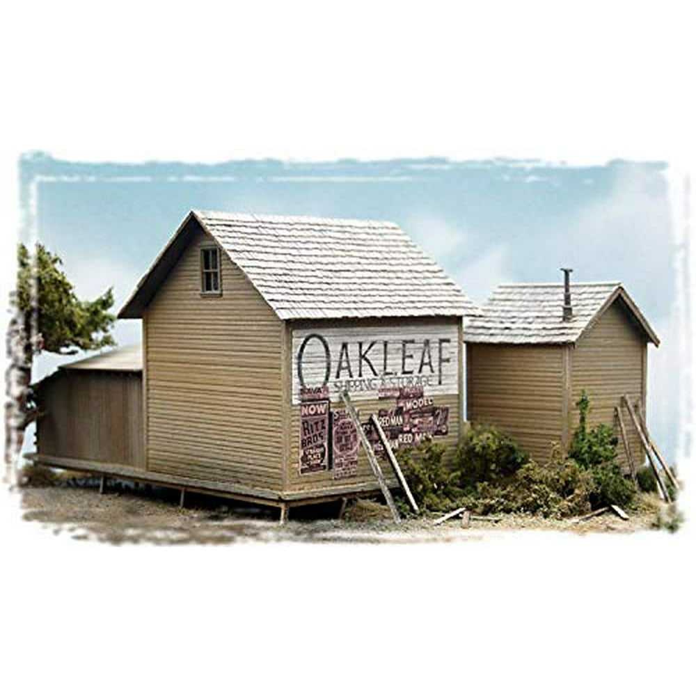 Bar Mills Ho Scale Model Train Buildings Oakleaf Shipping & Storage ...