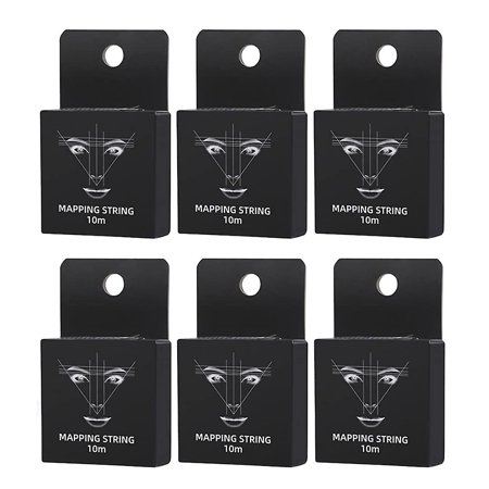10m Pre Inked Mapping String Microblading Eyebrow Marker Thread Line ...