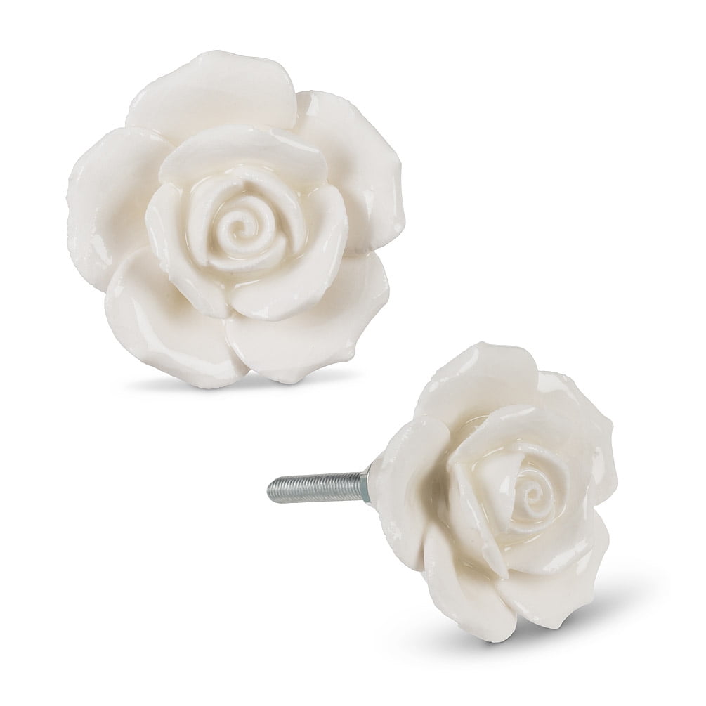 Set of 12 Rosette Knob - Walmart.com