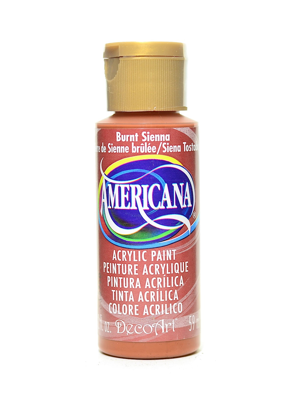 Americana Acrylic Paints burnt sienna, 2 oz. (pack of 8) - Walmart.com