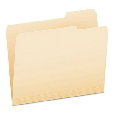 Pendaflex Essentials 1/3-cut Manila File Folders, Manila, 100 / Box ...