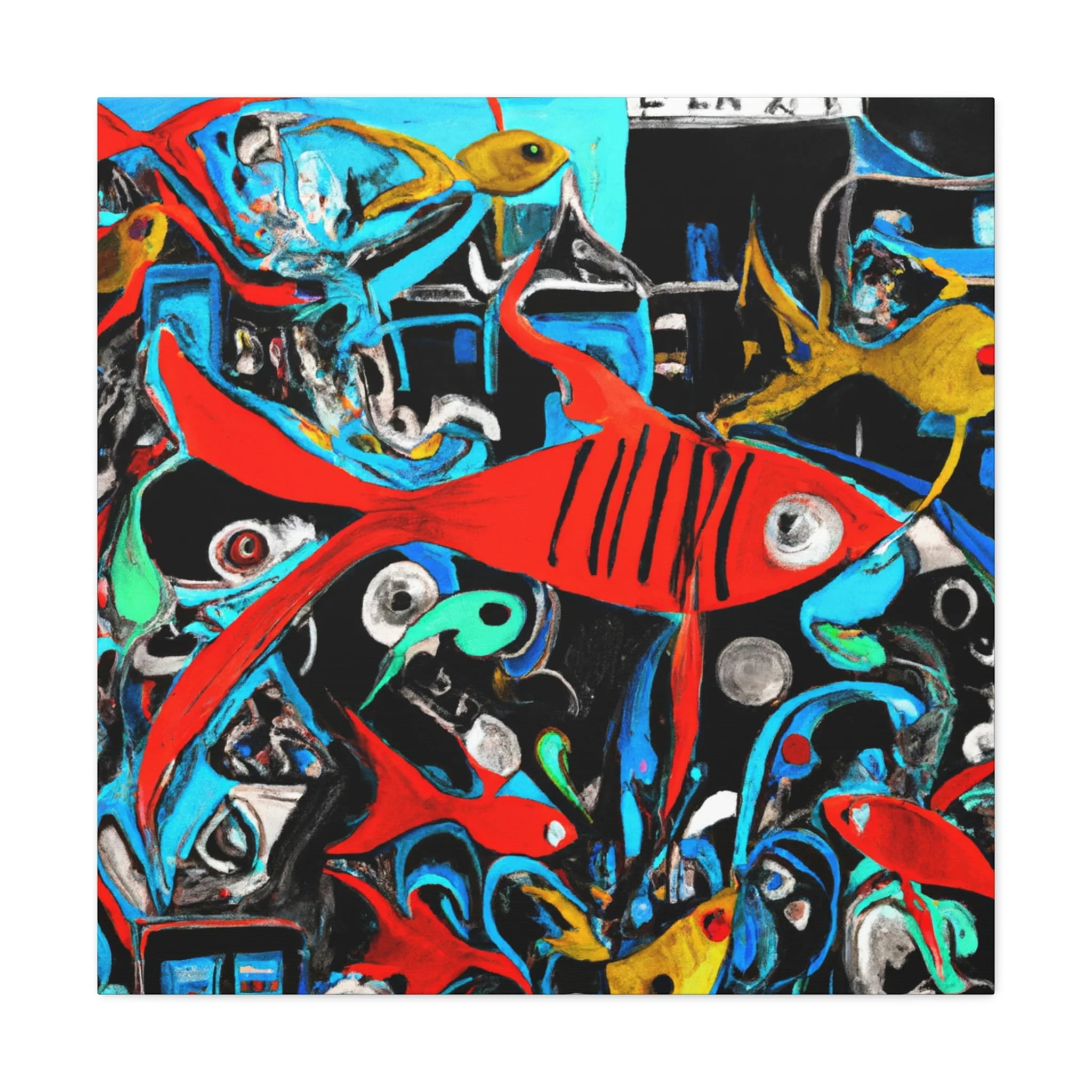 Swordtail Grandeur Splendor - Canvas - Walmart.com