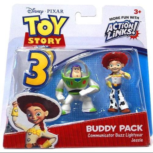 Disney Pixar Toy Story Buddy Pack Communicator Buzz Lightyear & Jessie ...