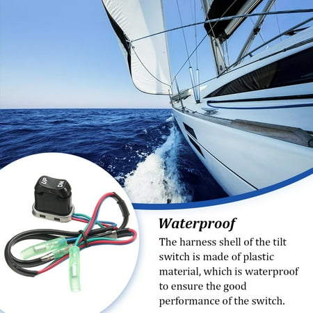 Tilt Trim Switch Remote Controller Replacement Parts Plastic; The tilt ...