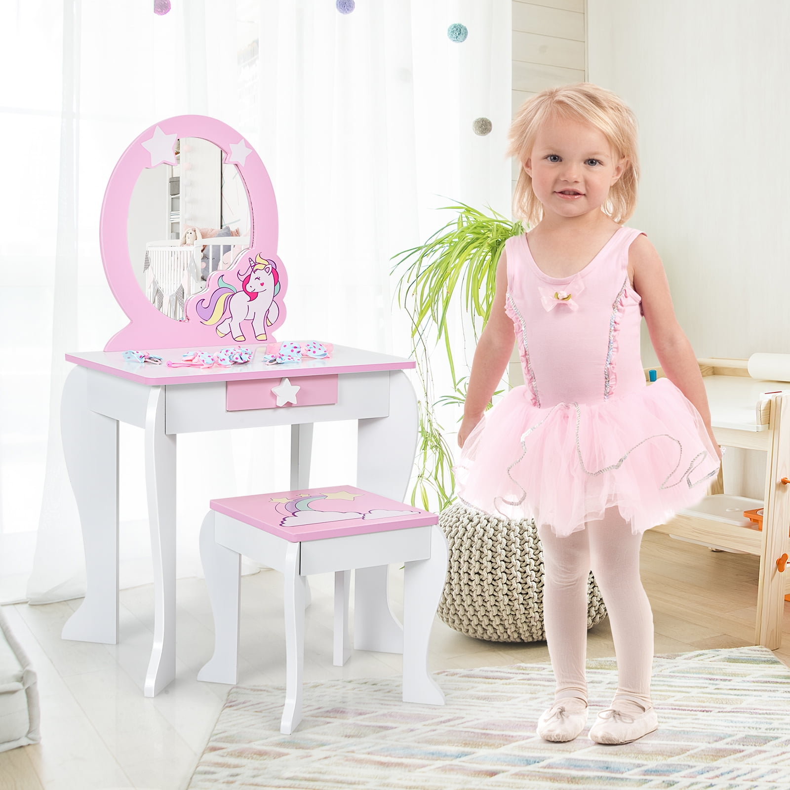 Walmart kids makeup table store