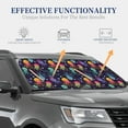 Windshield Sun Shade, Gradient Octopus Foldable Car Sun Shade ...