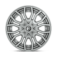 Fuel 1PC Aluminum Rim D713 RAGE PLATINUM 20X10in Brushed Gunmetal ...