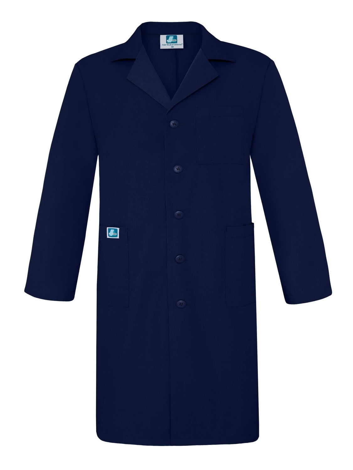 Adar Universal Unisex Lab Coats - Classic 39" Lab Coat - Walmart.com ...