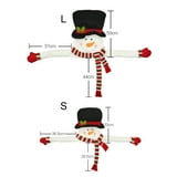 Cheer US Large Christmas Tree Topper Snowman Hat for Winter Wonderland ...