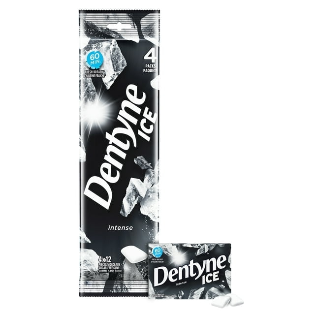 Click here for Dentyne Ice  Intense Sugarfree Gum - Pack Of 4 (48... prices