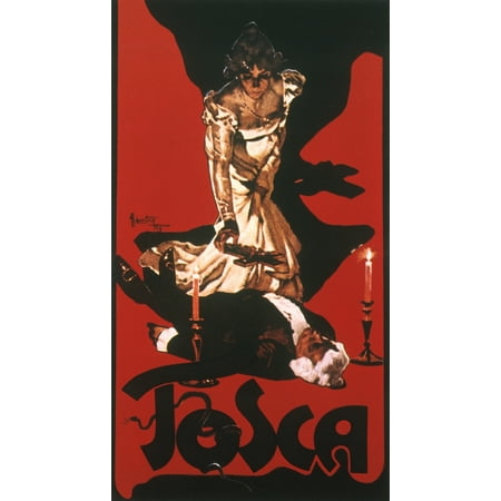 Puccini: Tosca Poster, 1900. /Nposter By Hohenstein For The First ...