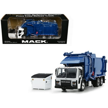 Mack LR Garbage Truck with McNeilus Meridian Front Load Refuse Body ...