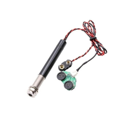 Qualitchoice Active Endpin Jack Preamp Piezo Pickup Kit Volume Tone ...