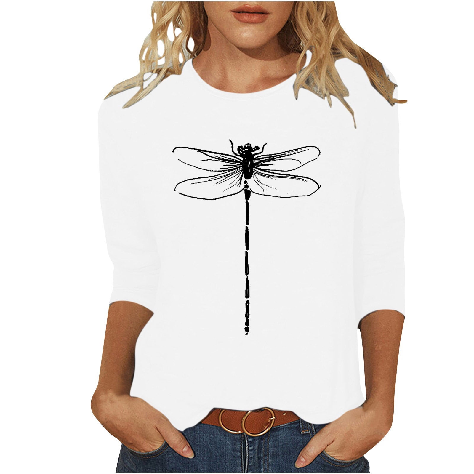 Click here for Birdeem Womens Fashion Printed Loose T-Shirt Mid-L... prices