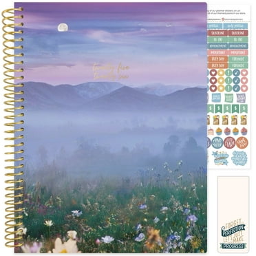 bloom daily planners 2025-26 Academic Planner, Hard Cover, 8.5" x 11 ...