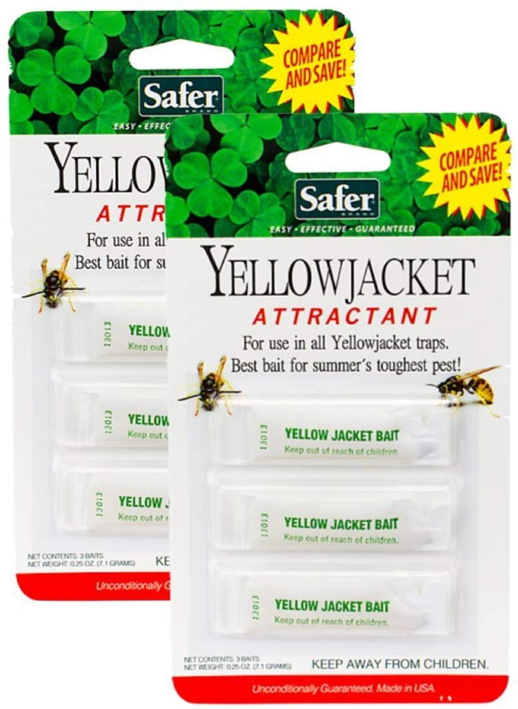 Safer 02006 Deluxe Yellow Jacket 2 Pack - Walmart.com